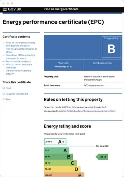 Commercial EPC Certificates London | Efficient Home Energy
